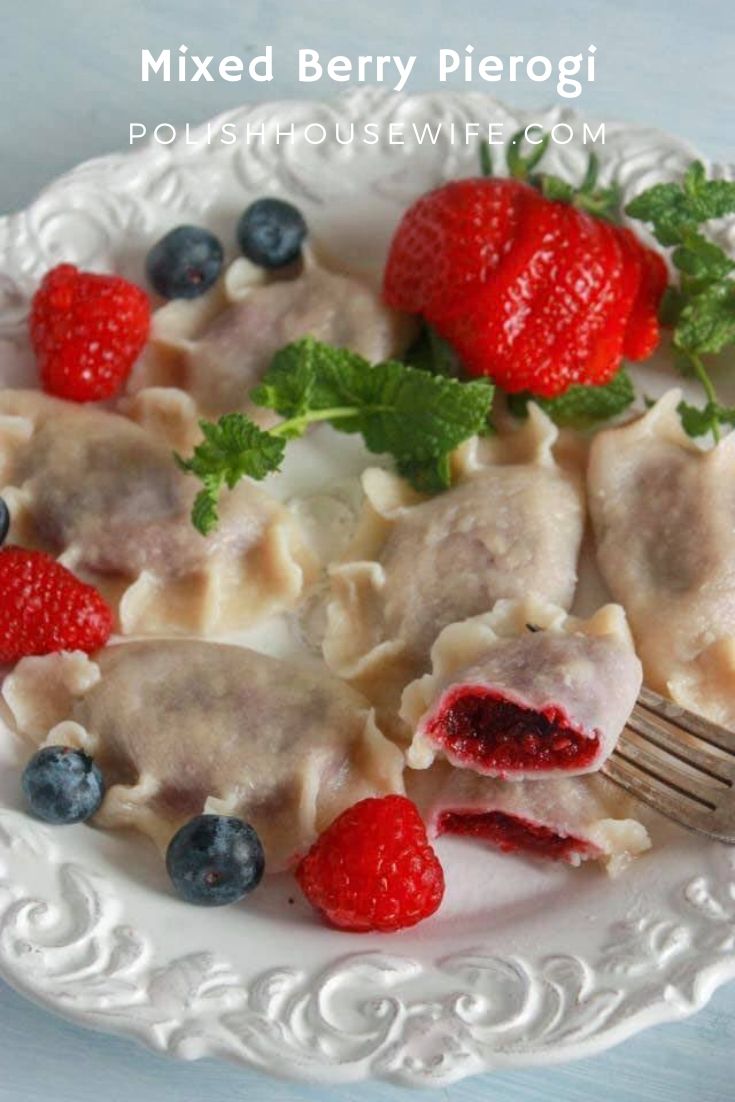 Mixed Berry Pierogi Recipe - Polish Housewife