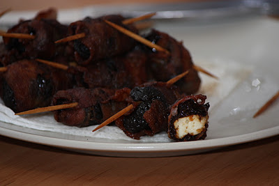 Bacon Wrapped Prunes - Polish Housewife