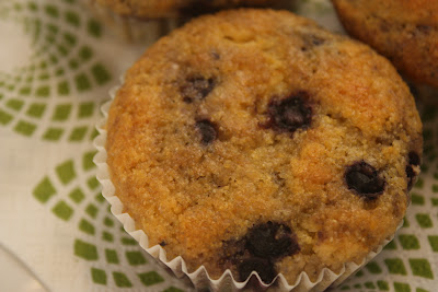 Blueberry Cornmeal Muffins - Polish Housewife