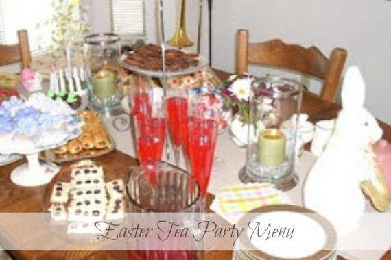 Easter Tea Party Menu - Polish Housewife