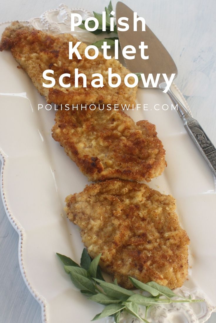 Kotlet Schabowy (Polish Pork Cutlet) - Polish Housewife