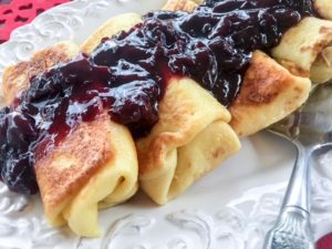 Naleśniki z Serem - Polish Crepes with Cheese - Polish Housewife