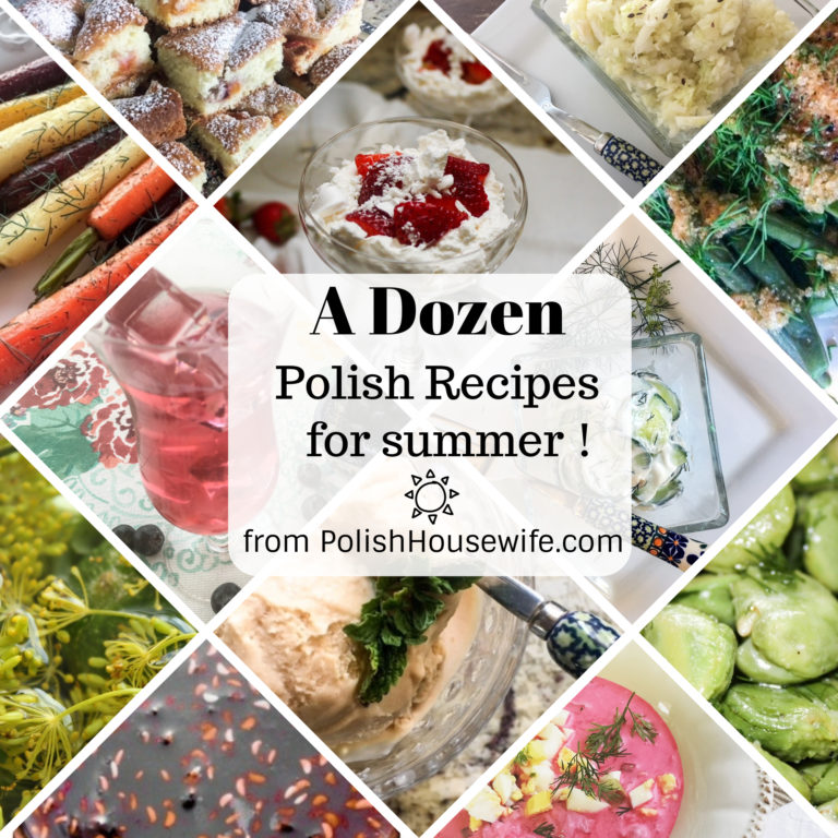 12 Polish Recipes for Summer - Polish Housewife