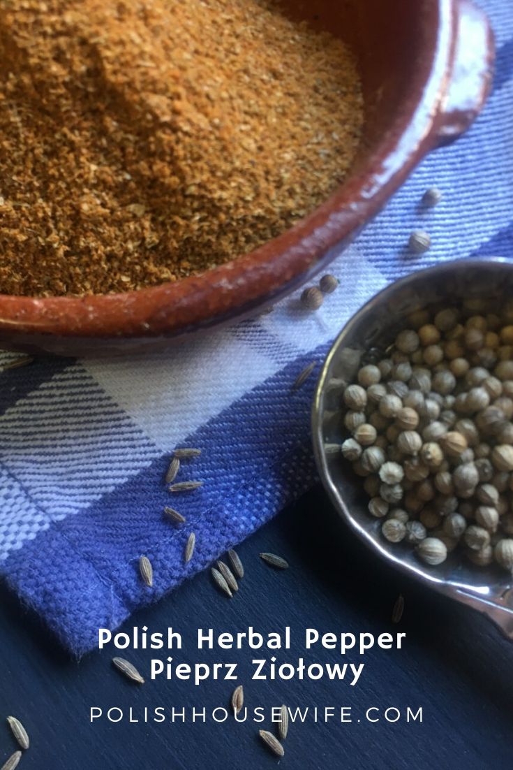 Polish Herbal Pepper (Pieprz Ziołowy) - Polish Housewife