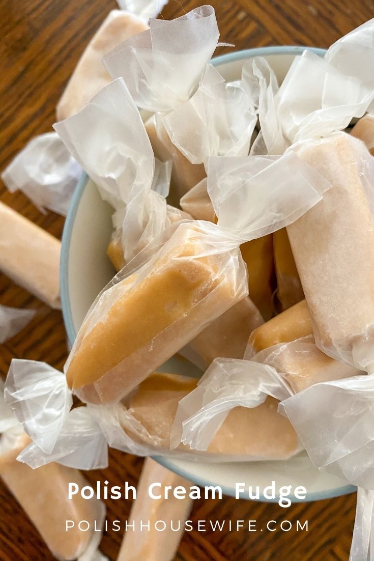 Polish Cream Fudge - Polish Housewife