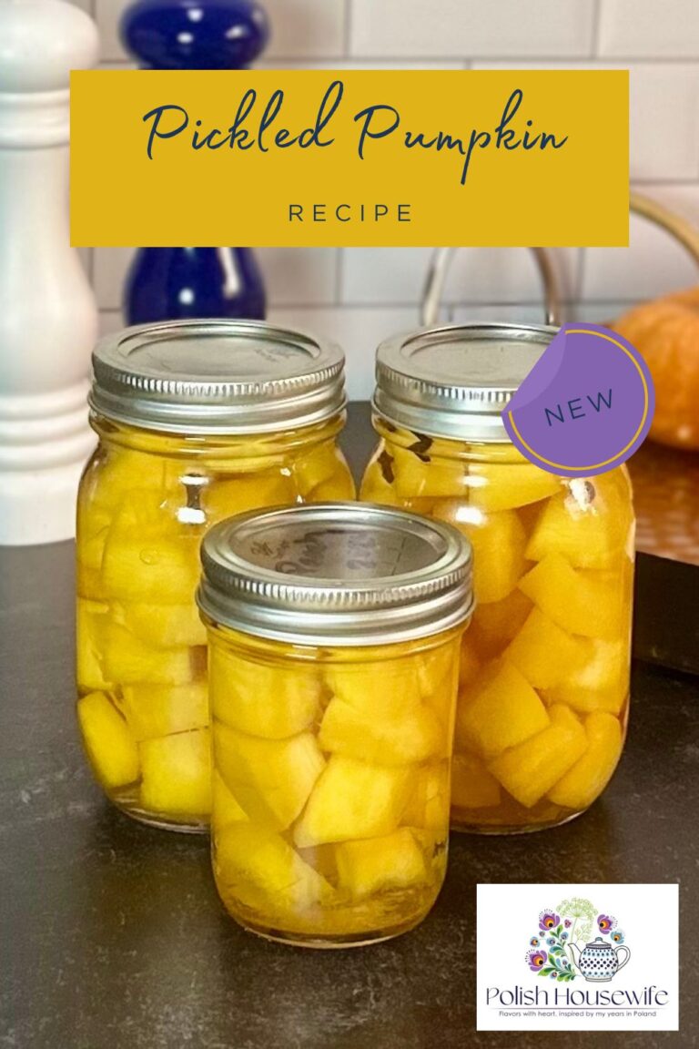 Polish Pickled Pumpkin - Polish Housewife